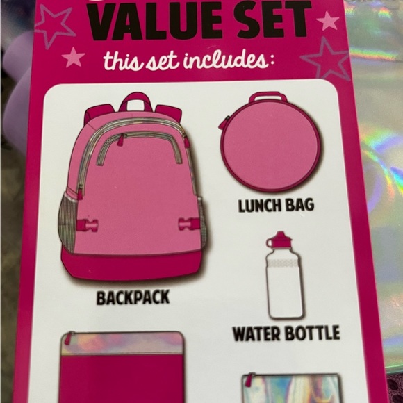 Limited Too | Accessories | Limited Too Backpack 5 Piece Set | Poshmark